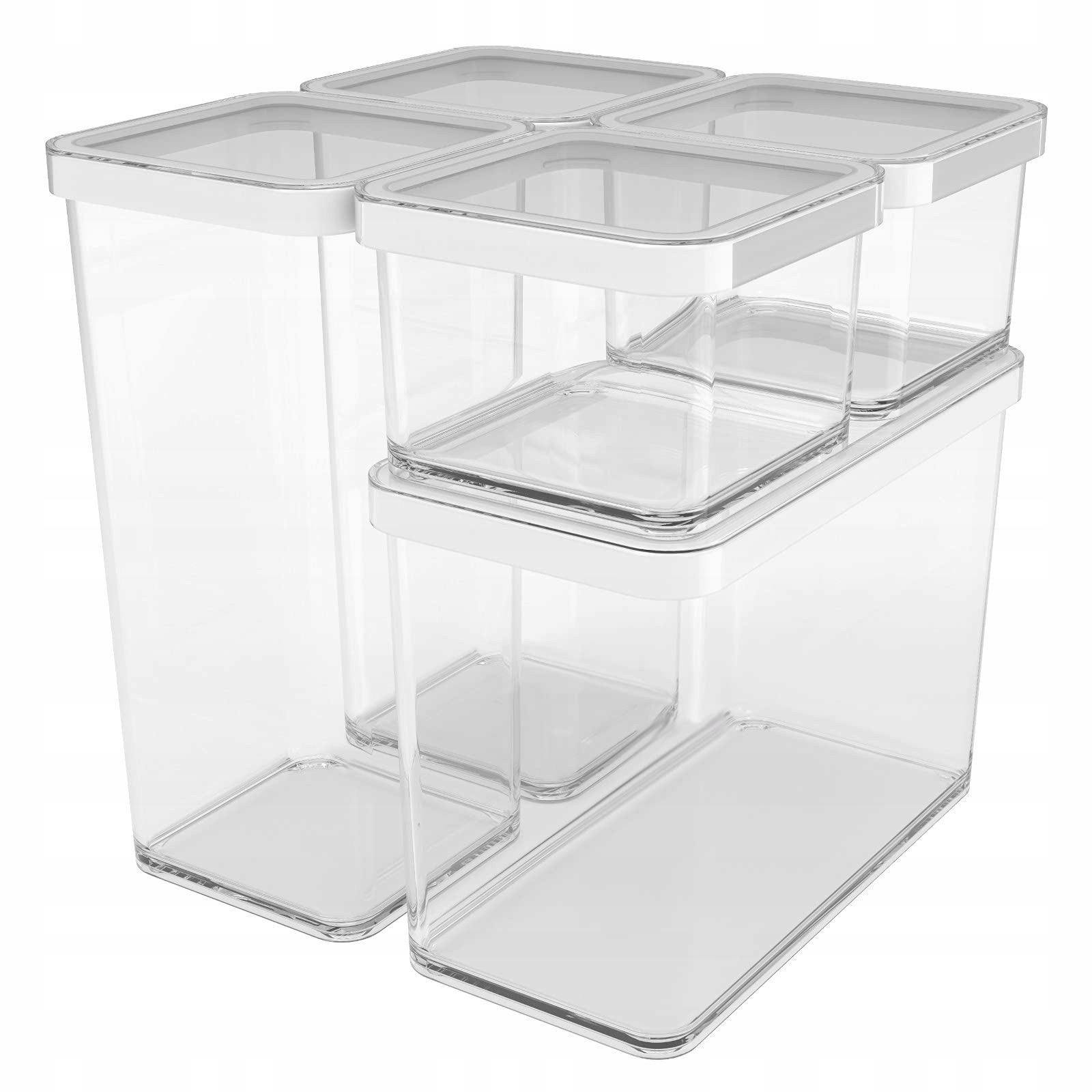 Zestaw 5 Pojemników Rotho Loft z Pokrywkami Karmę (5906521136646 ...