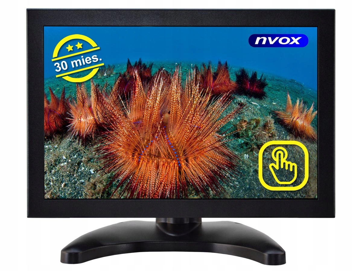 NVOX MONITOR PRZEMYSŁOWY DOTYKOWY IPS open frame LED 10" cali DO ...