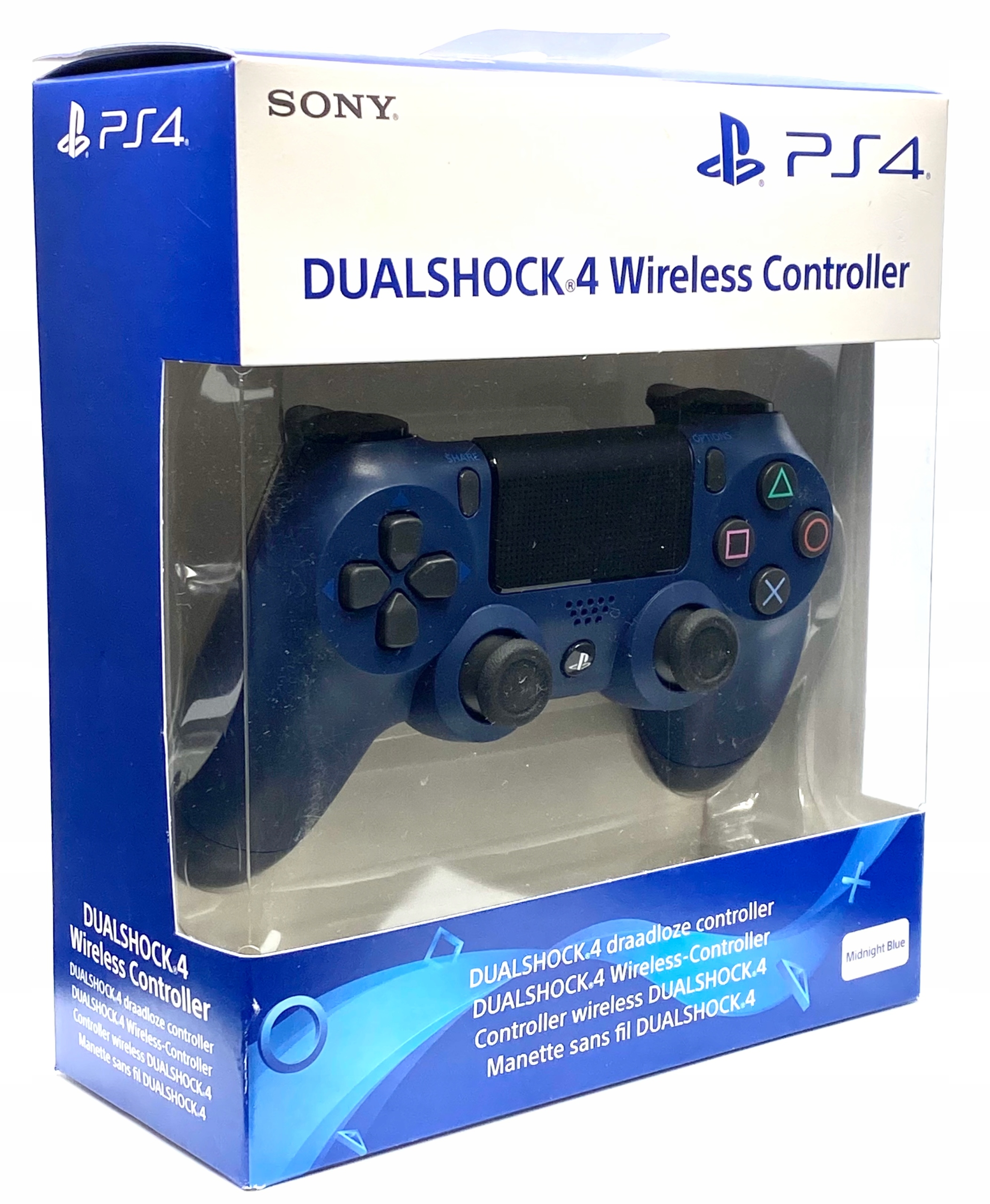 ORYGINALNY PAD PS4 - SONY DUALSHOCK 4 | GRANATOWY - MIDNIGHT BLUE ...