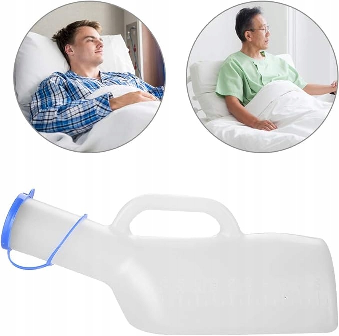 BUTELKA NA MOCZ KACZKA SANITARNA MĘSKA Z TWORZYWA SZTUCZNEGO ...