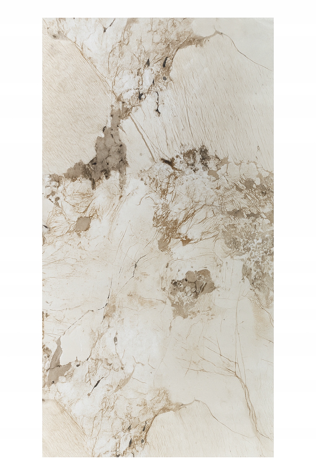 Płyta ścienna PCV PVC WPC panel ścienny 280x122 cm Beżowy kamień połysk ...