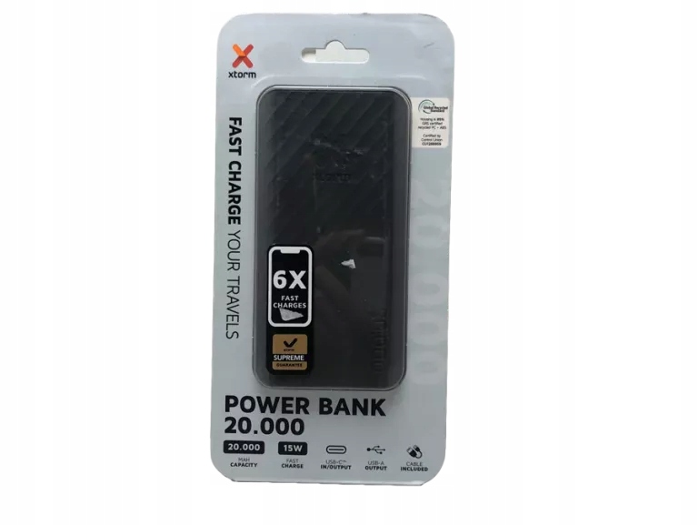 POWERBANK XTORM 20 000MAH - Sklep, Opinie, Cena w Allegro