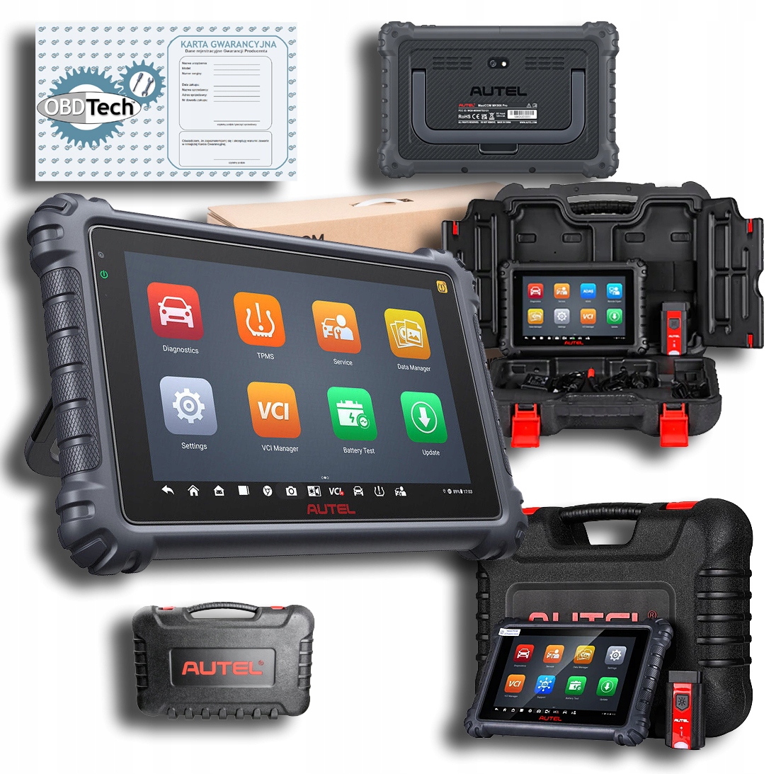 Autel MK906 PRO CANFD, DOiP i VAG Guide model na 2024 rok PL ...