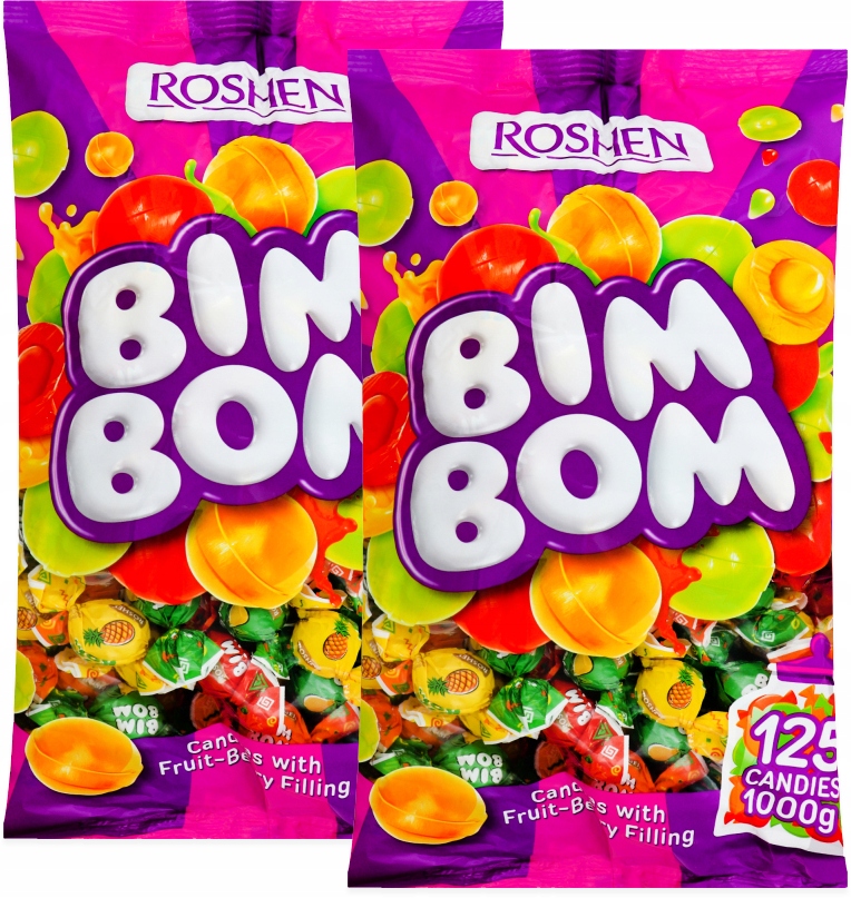 Cukierki Roshen Bim Bom 1kg x2 12786669975 - Allegro.pl