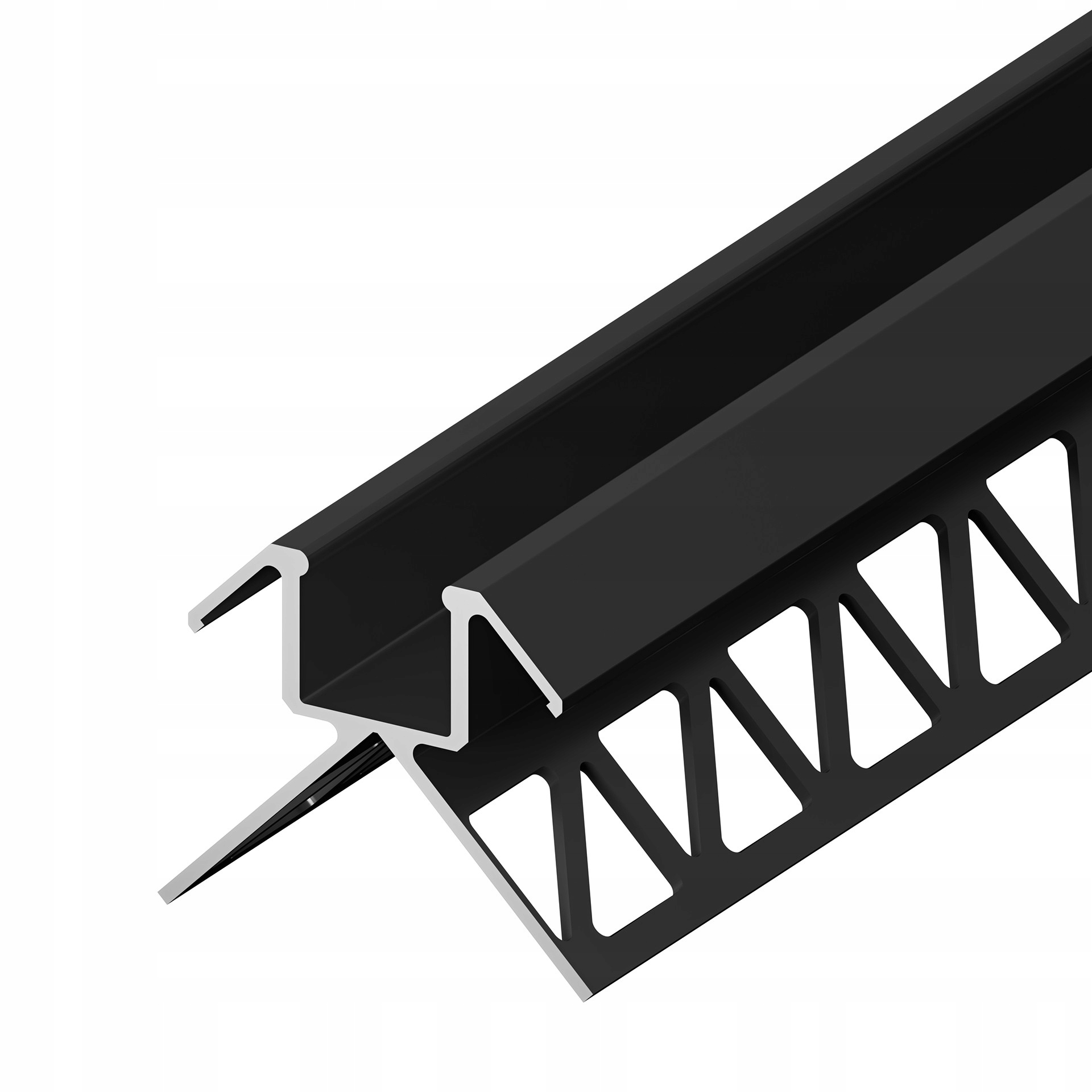 Alumínium profil TECH-LIGHT P17-3 FEKETE 1m za 6675.00HUF-ért - Allegro