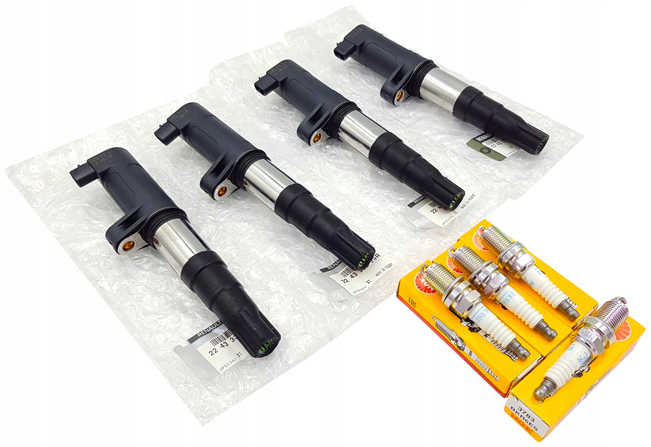 Cewki zapłonowe świece Renault OE 224333529R BKR6ES - porównaj ceny ...