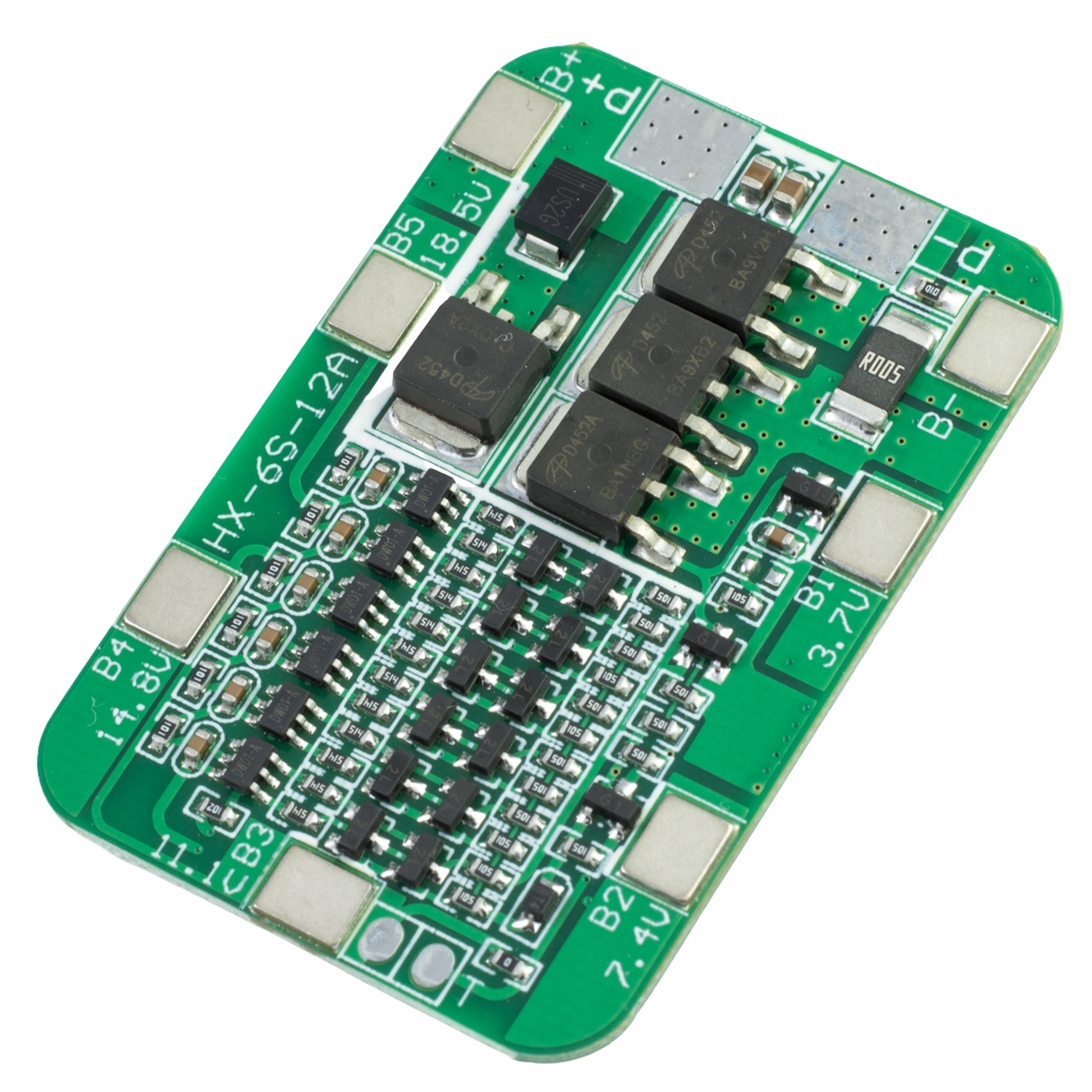 Moduł BMS 6S 12A 21,6V zabezpieczający Li-ion - Sklep, Opinie, Cena w ...