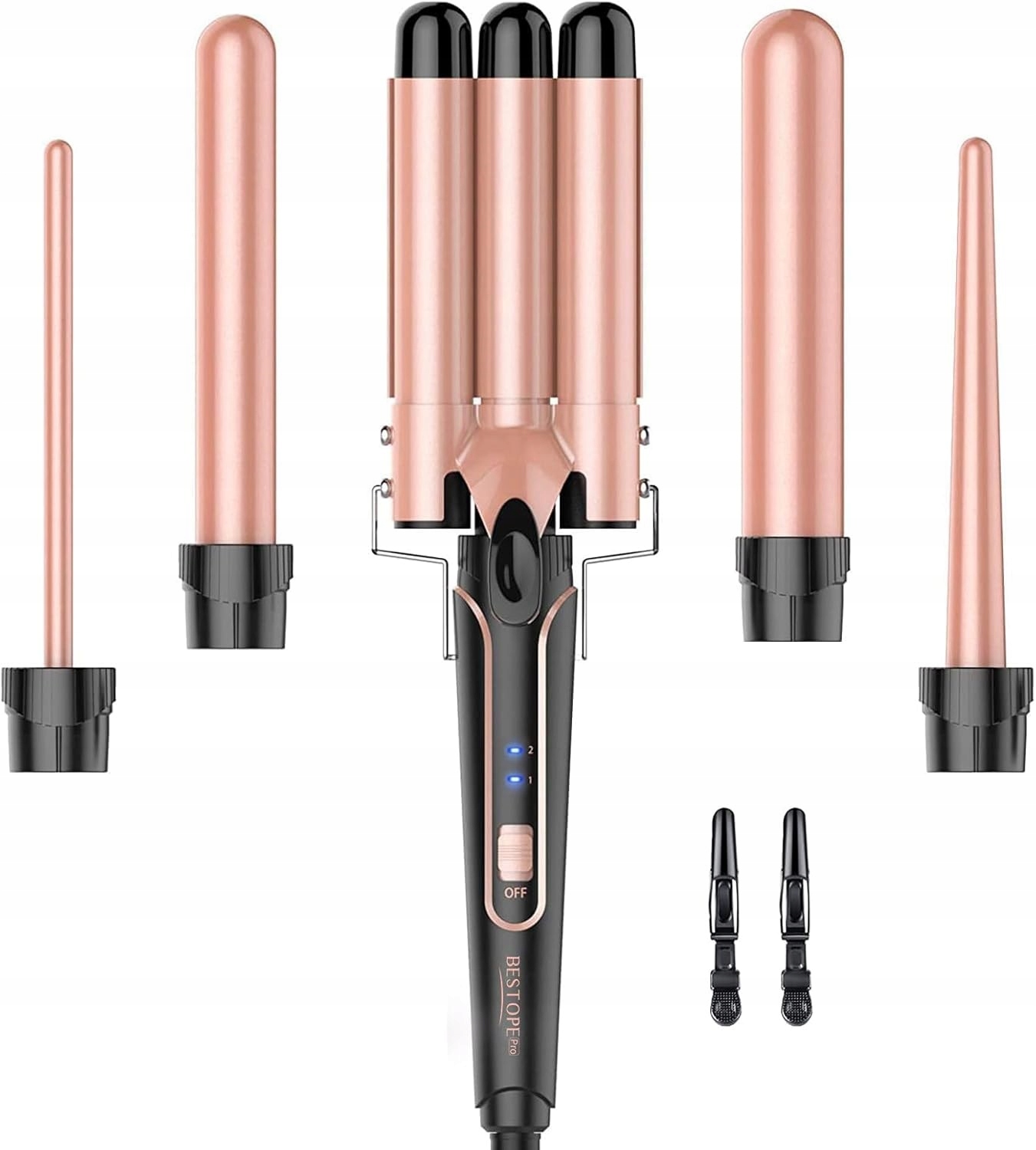 Lokówka do włosów Bestope Pro zestaw 5 w 1 - Sklep, Opinie, Cena w Allegro