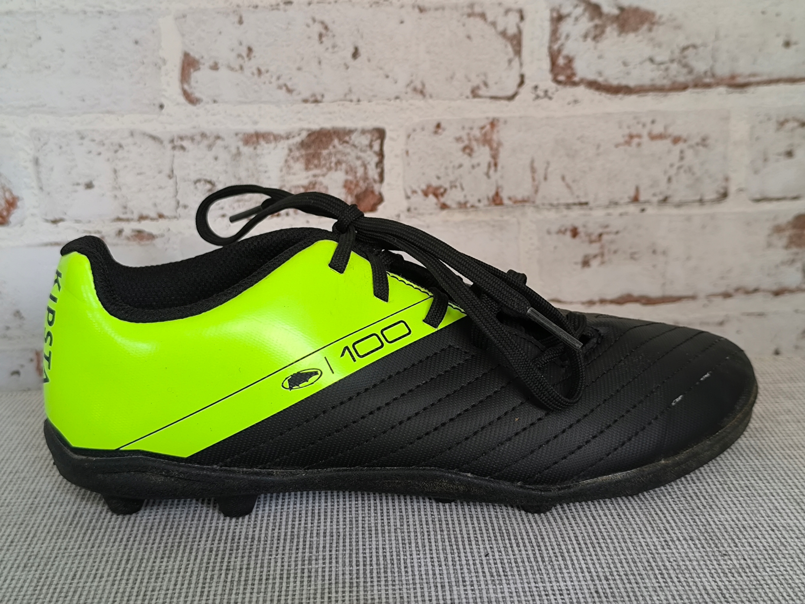 CHŁOPIĘCE KORKI KIPSTA AGILITY 100 LACE BLACK EU 36 • Cena, Opinie ...