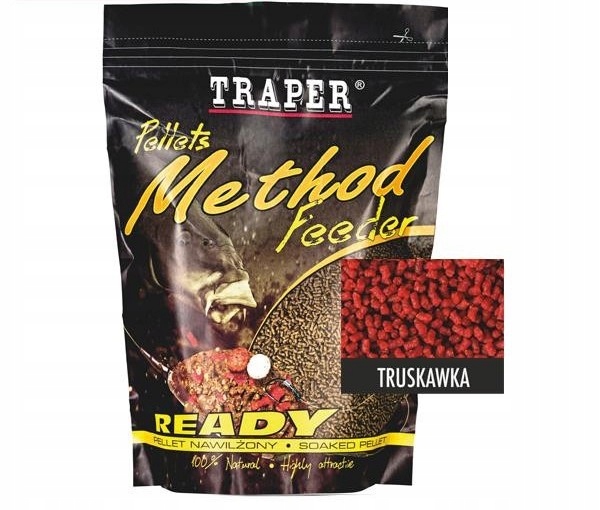 Pellet 2mm gotowy Method Feeder Ready Traper Nawilżony Truskawka - 5902216502949 - 15302120038 ...