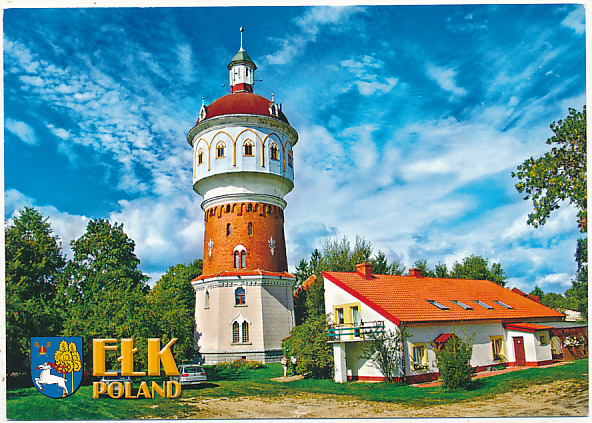Ełk - Wieża + - Pocztówki: Warmia i Mazury (Ostpreussen) - Allegro.pl
