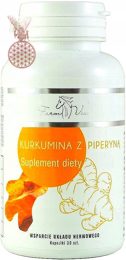 KURKUMIN S PIPERINEM / PODPORA NERVOVÉHO SYSTÉMU+ za 213.00CZK - Allegro