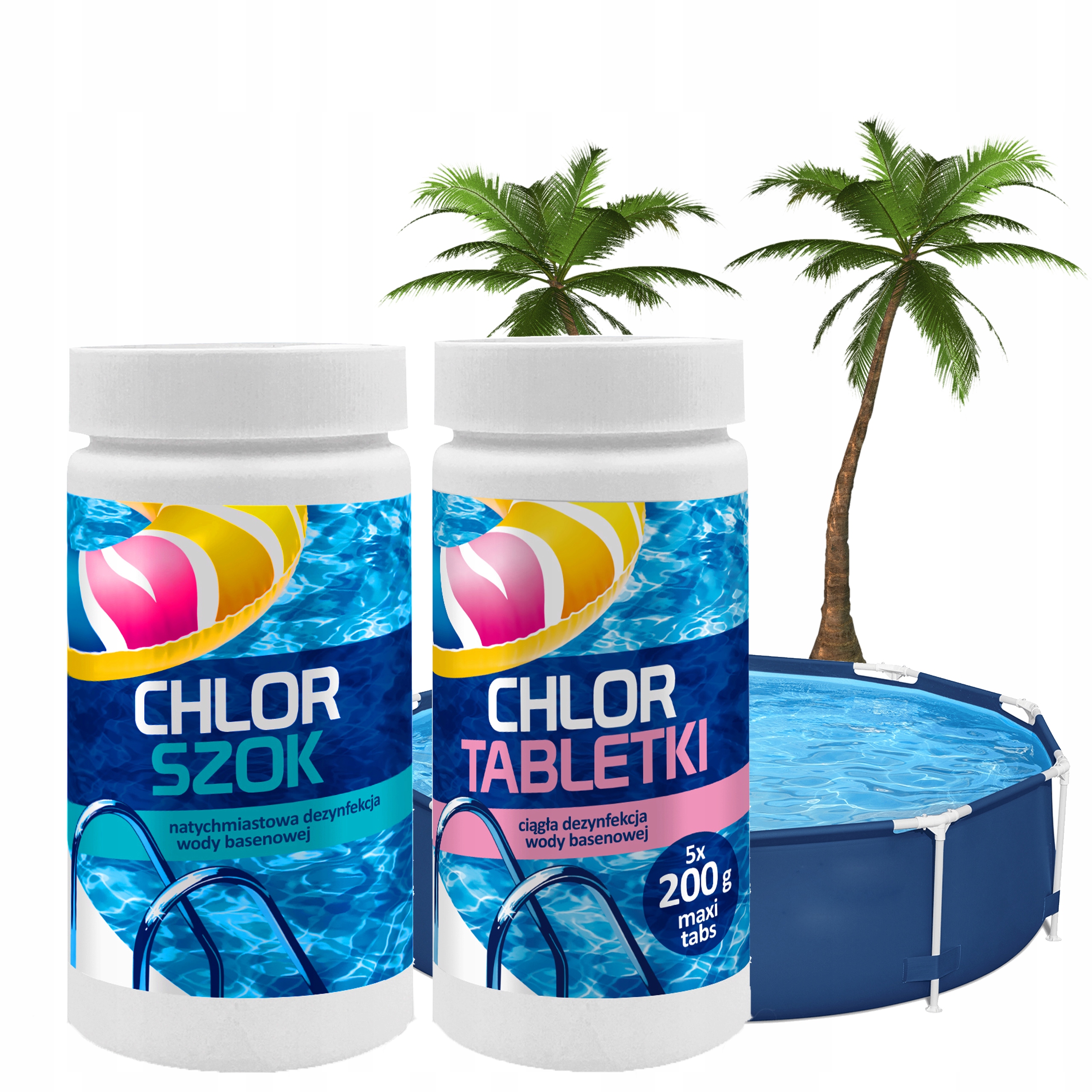 Chlor tabletki Gamix 1 kg 1,5 l (5903462005307) • Cena, Opinie • Chemia ...