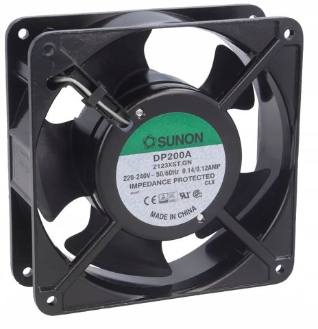 Axiálny ventilátor SUNON DP200A 230V 161m3/h 22W za 10,27 € - Allegro