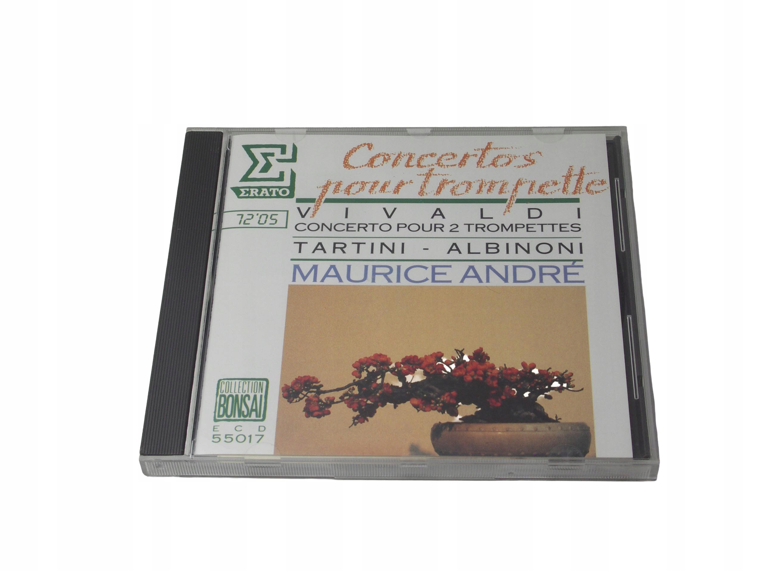 MAURICE ANDRÉ - CONCERTOS POUR TROMPETTE VIVALDI, TARTINI, ALBINONI CD ...