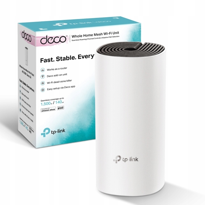 AC1200 TP-LINK Deco E4 mesh WiFi rendszer (1 db-os csomag) za 15605 ...