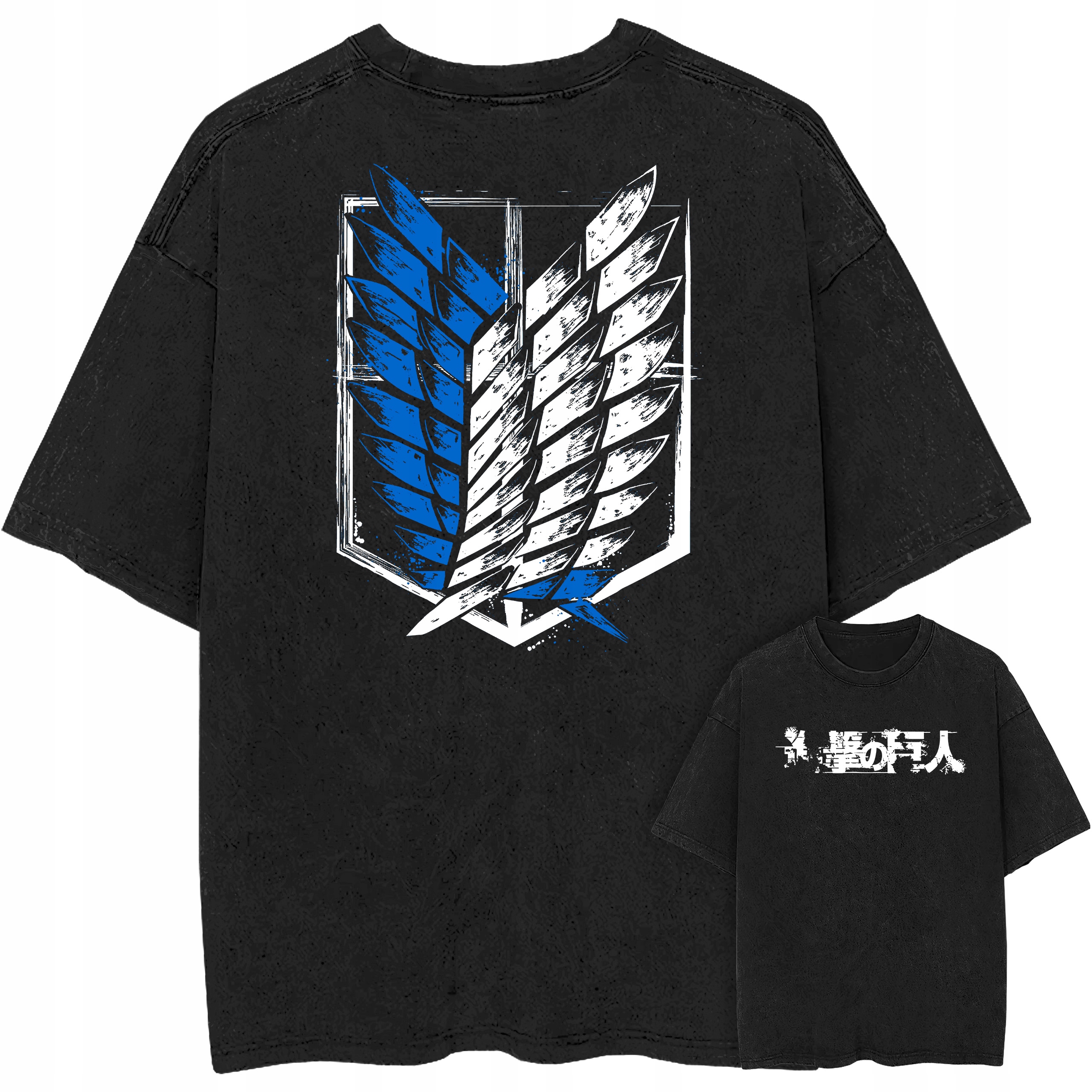 Attack On Titan Shirt - Niska cena na Allegro