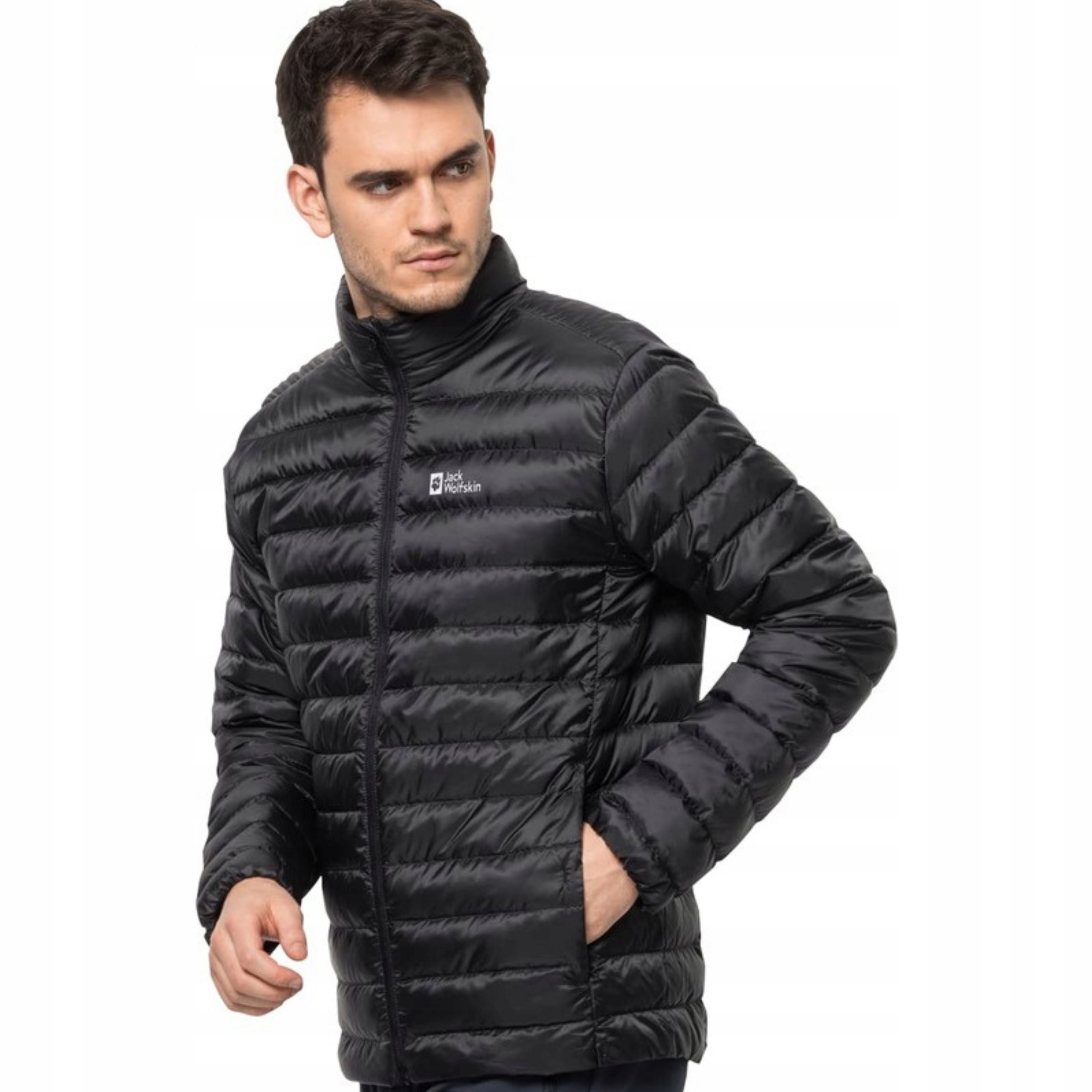 Kurtka Przeciwdeszczowa Męska Jack Wolfskin Pack Go Shell - Niska cena ...