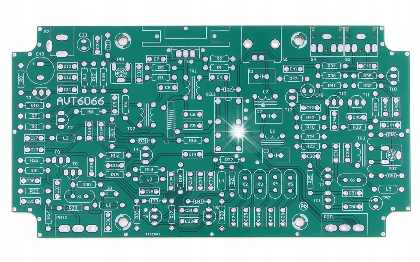 TRX Ewa 40 m - transceiver QRP początkującego krótkofalowca, AVT6066 ...