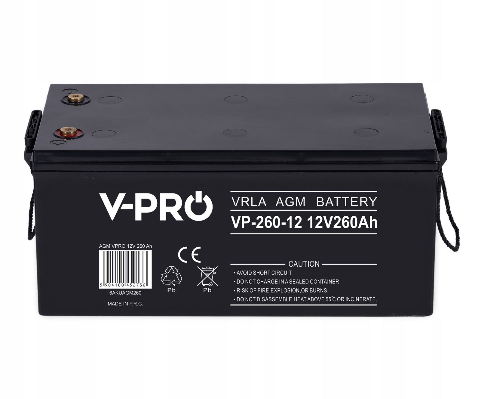 AKUMULATOR AGM 12V 260Ah UPS AWARYJNY ŁÓDŹ KAMPER DZIAŁKA VOLT POLSKA VPRO - Sklep, Opinie, Cena ...