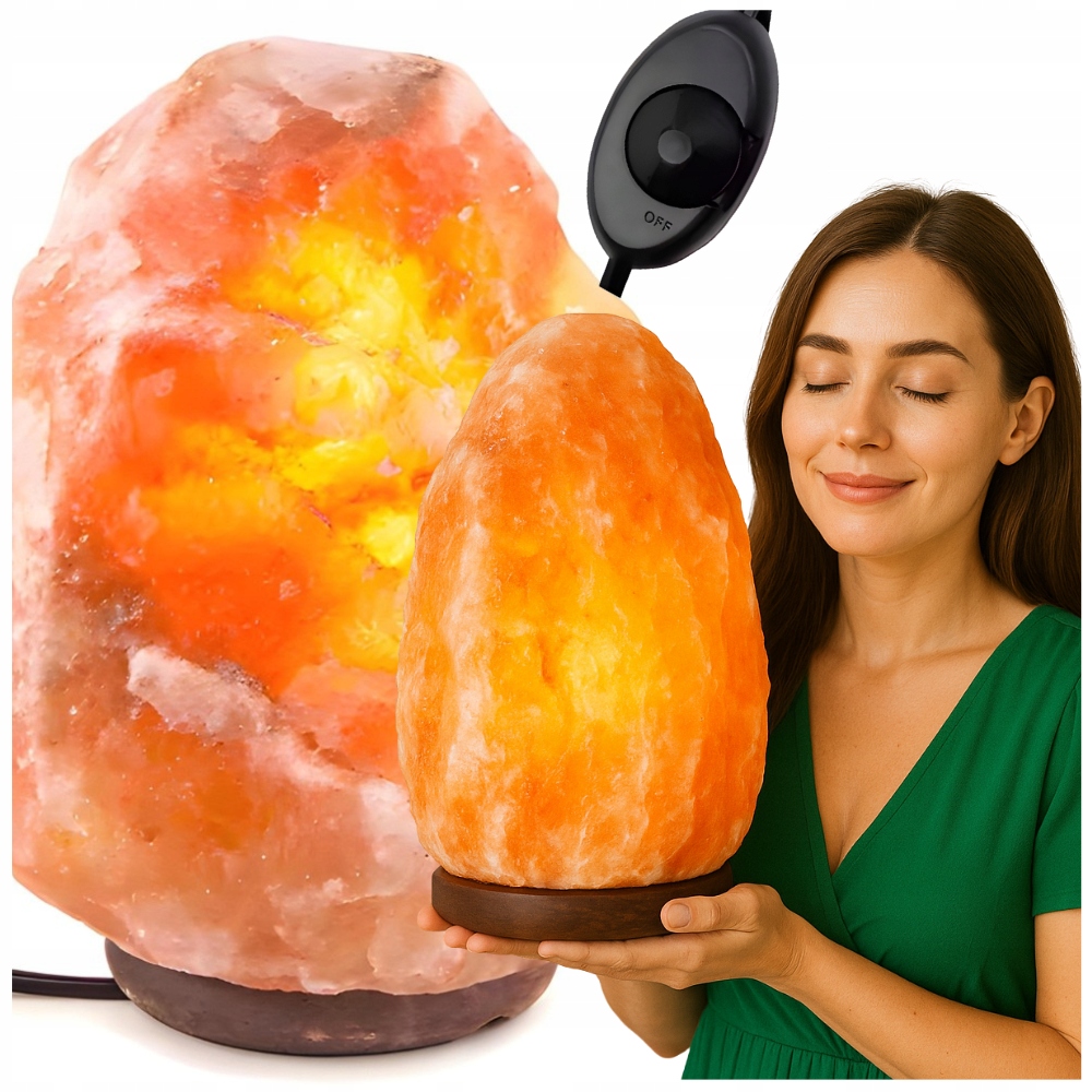 Solná lampa MORE&DECO max. 12 kg napájení ze sítě, (5905258935652 ...