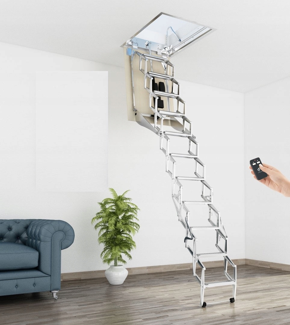 Automatyczne schody strychowe, AUTO ATTIC VIP SOFFITTA / 120x60 cm ...