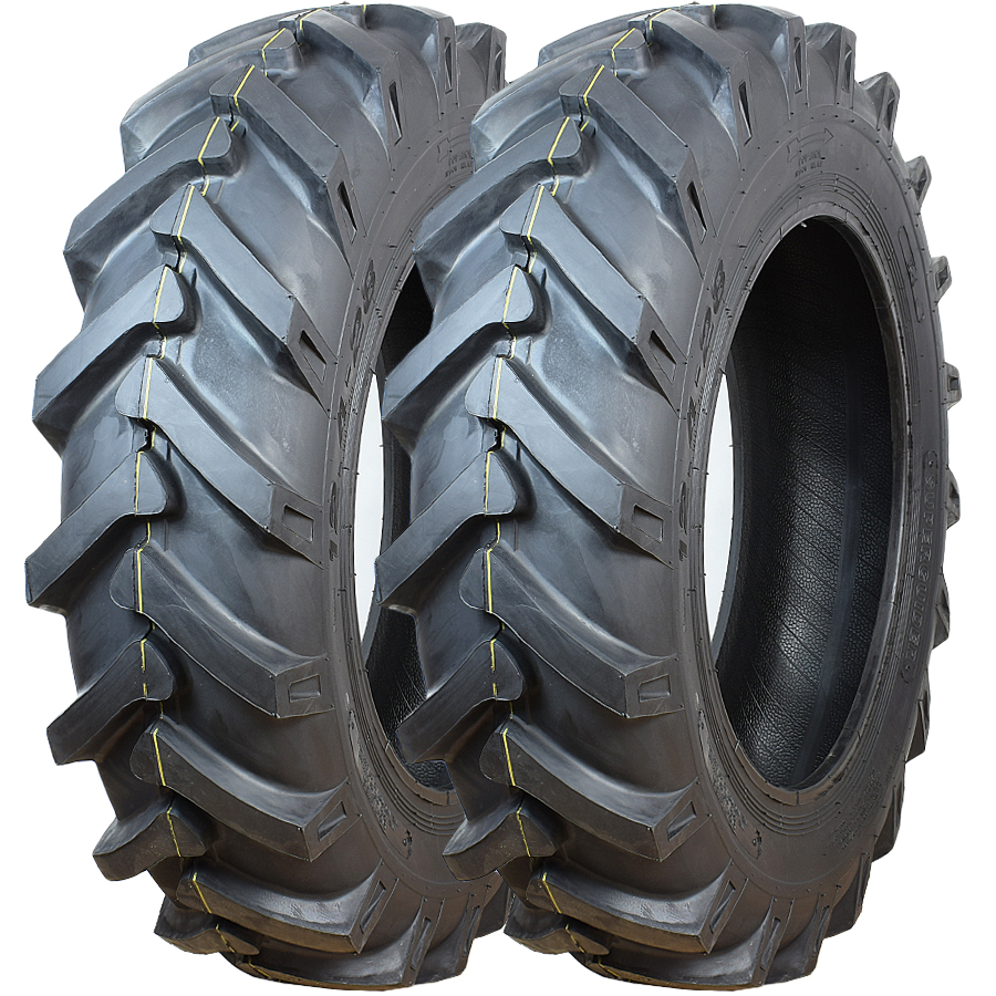 2x 12.4-28 OPONY ROLNICZE NOWE MOCNE GRUBE URSUS C-330 C330 12 4 28 ...