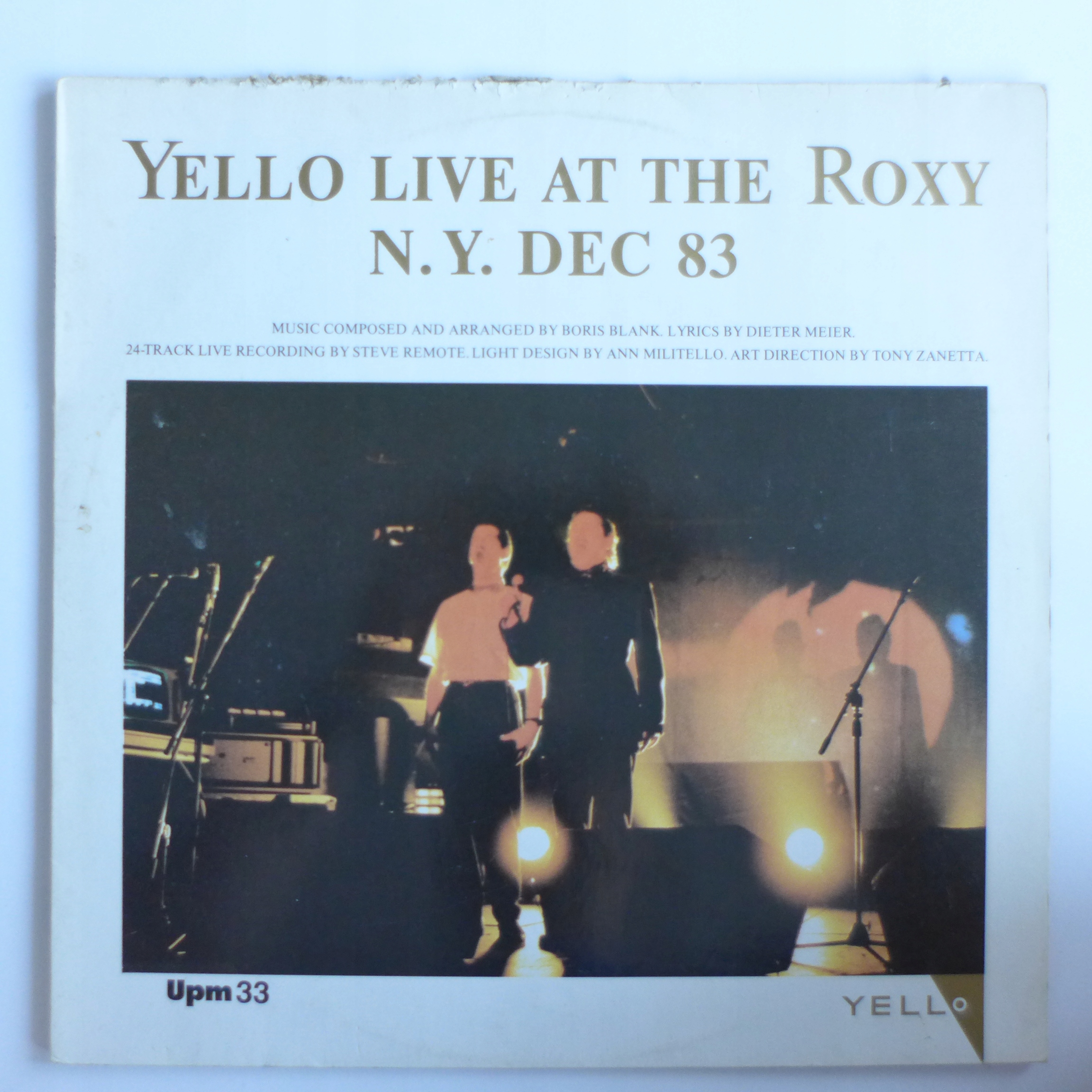 Live At The Roxy N.Y. Dec 83 Yello Winyl - porównaj ceny - Allegro.pl