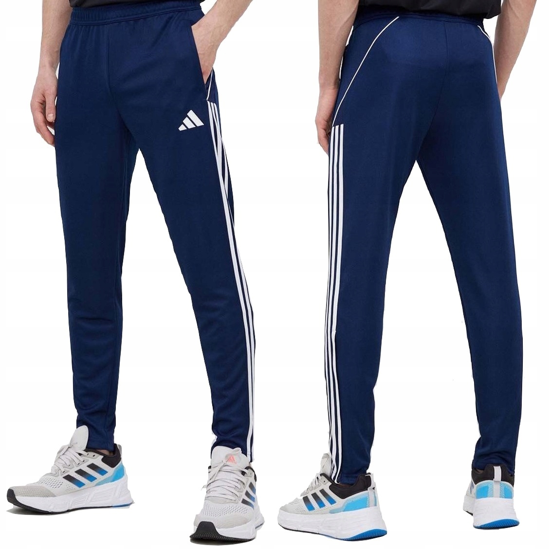 ADIDAS MĘSKIE SPODNIE DRESOWE TIRO 23 ZWĘŻANE r. M (4066745728759) • Cena, Opinie • Dresowe ...