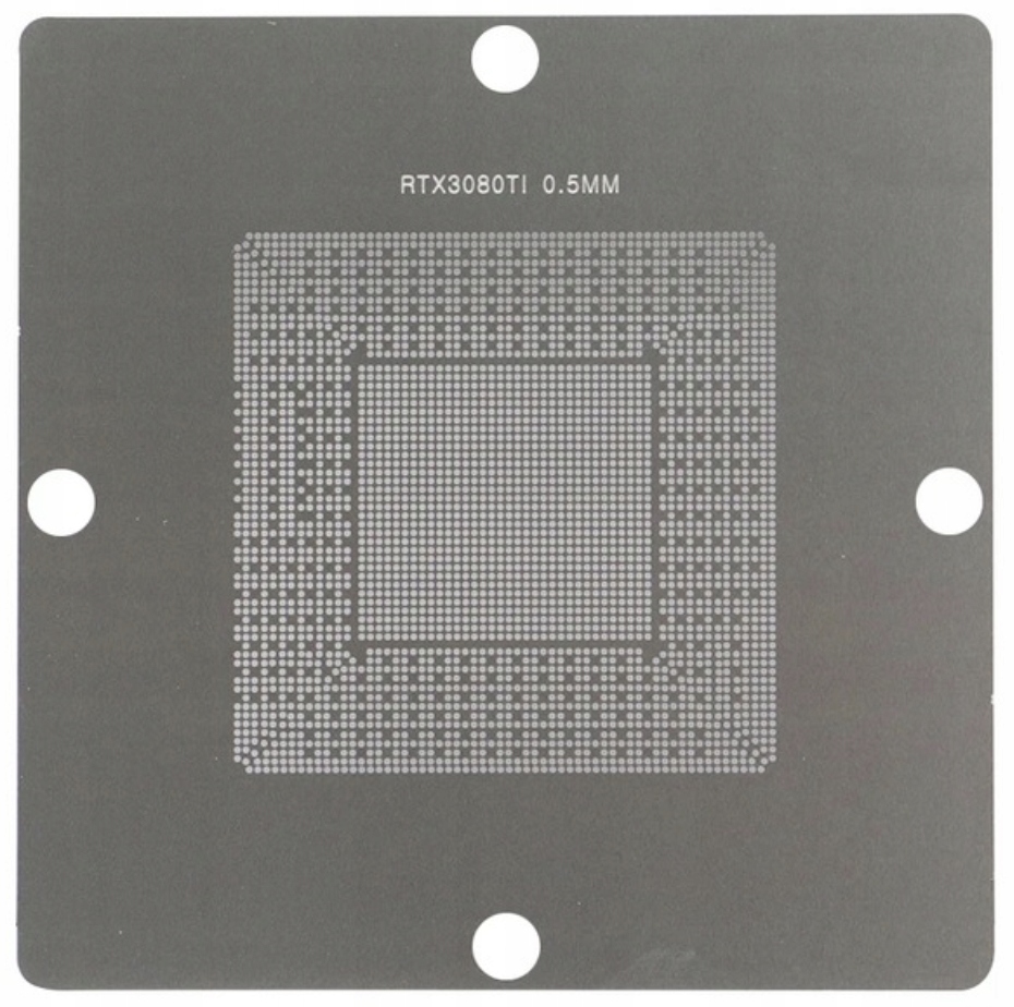 Síto RTX 3080Ti 3090 3090Ti GA102-200-KD-A1 GA102-300-A1 Servis karet ...