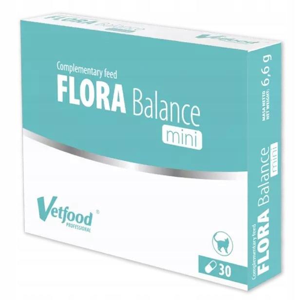 VetFood Flora Balance MINI 30 kapsułek * (5903260902525) • Cena, Opinie ...