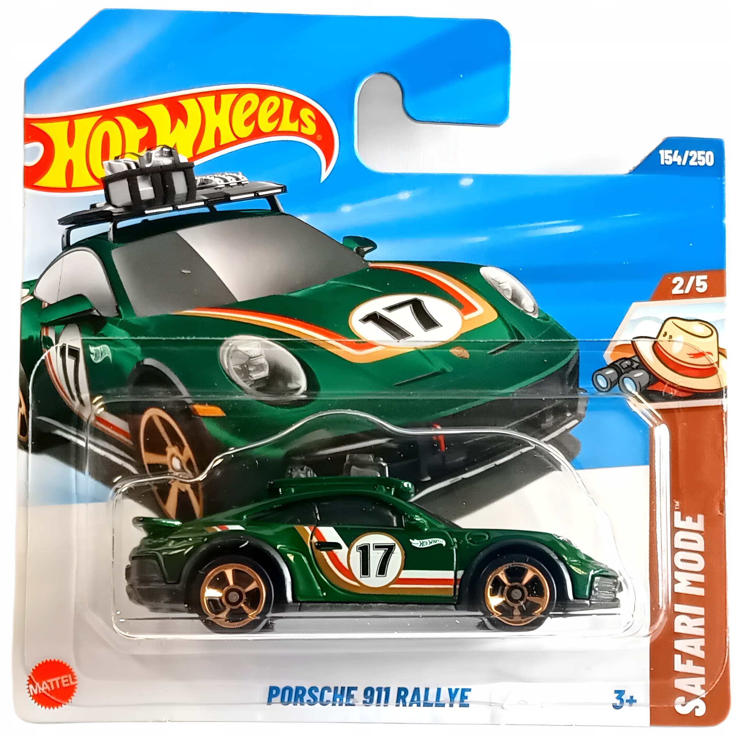 HOT WHEELS MODEL PORSCHE 911 RALLYE SAFARI MODE 2/5 154/250 ...