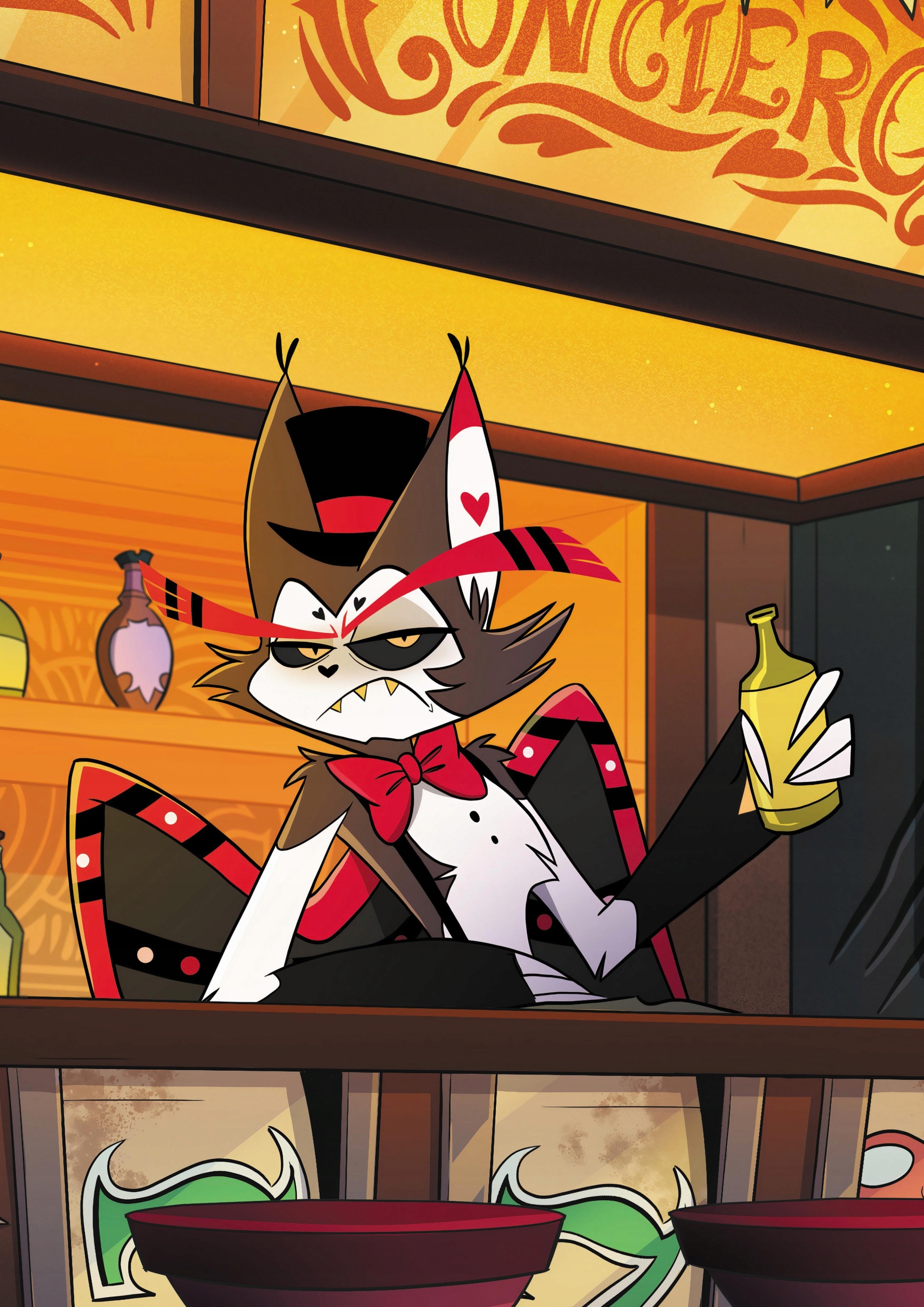 Plakat A2 Hazbin Hotel Husk 14323126393 - Sklepy, Opinie, Ceny w Allegro