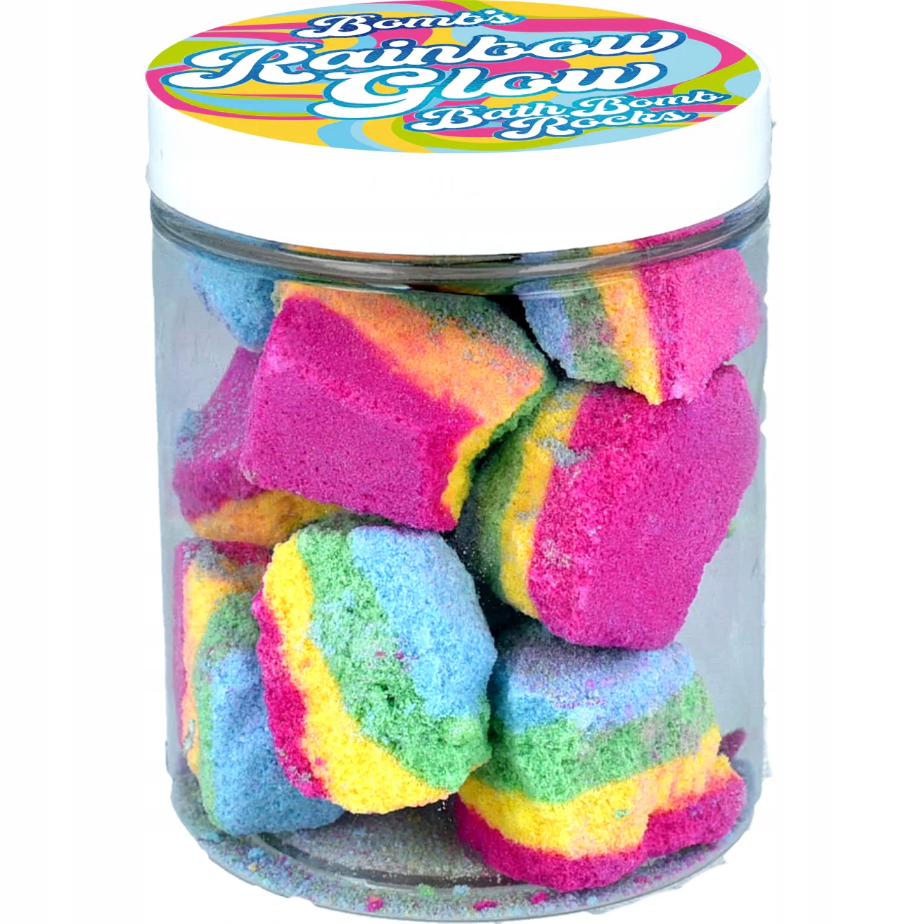 Bomb Cosmetics Bath Rocks - kamienie do kąpieli Rainbow Glow • Cena ...
