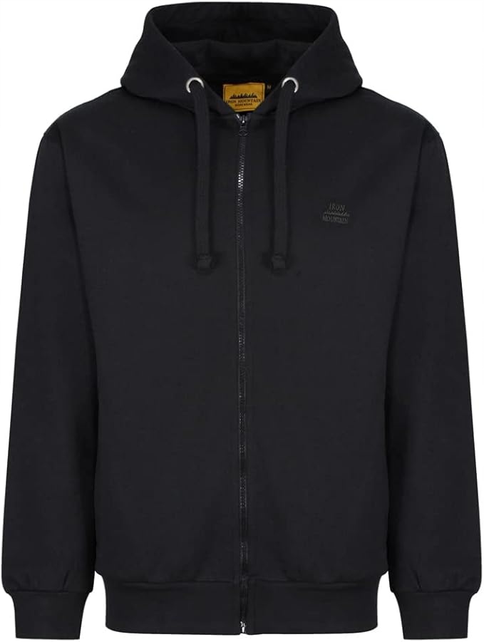 Y172 Iron Mountain bluza męska z kapturem czarna rozpinana R.3XL ...