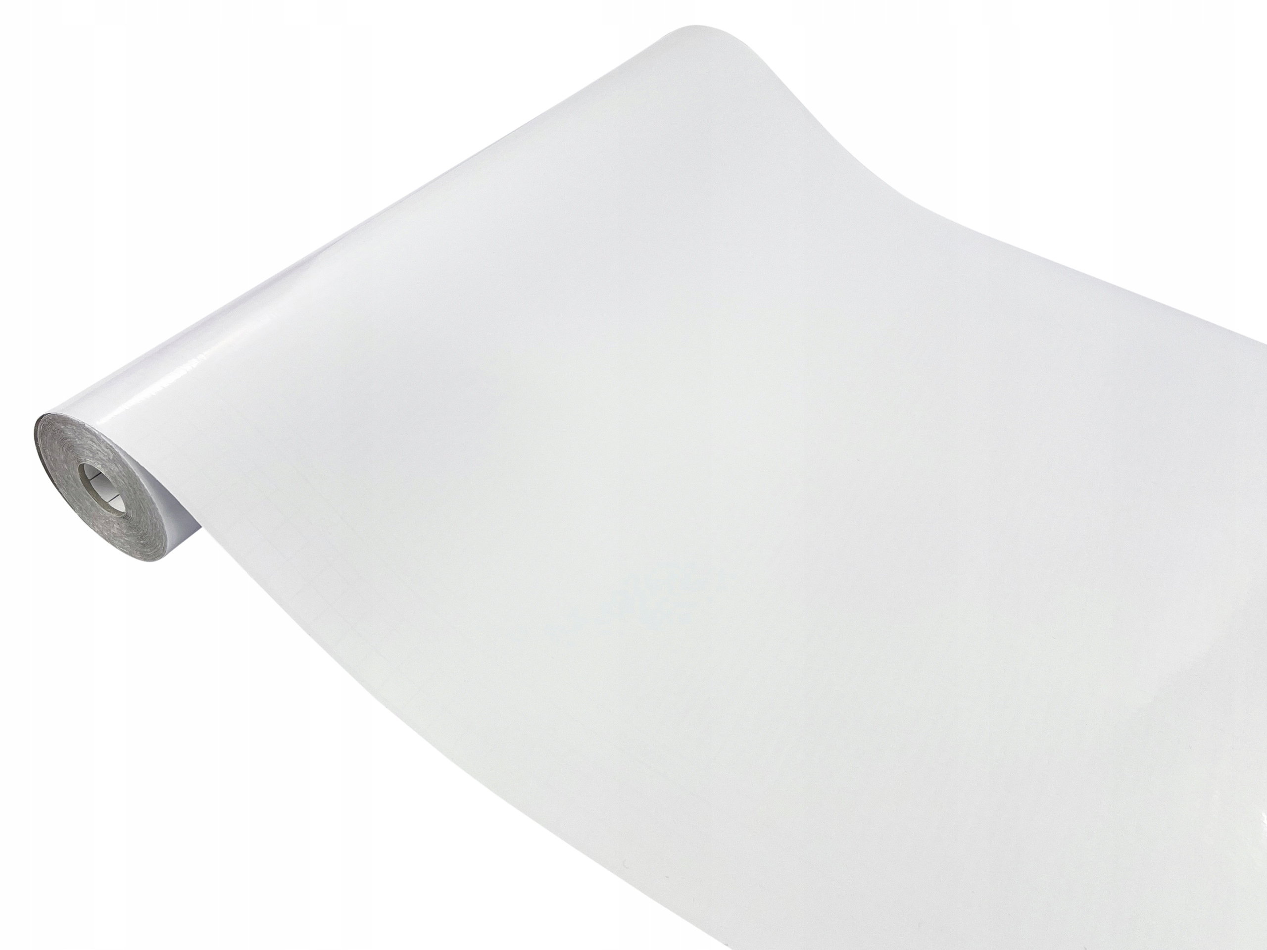 Okleina Biała Połysk Folia Samoprzylepna Dekoracyjna Na Meble Rolka ...