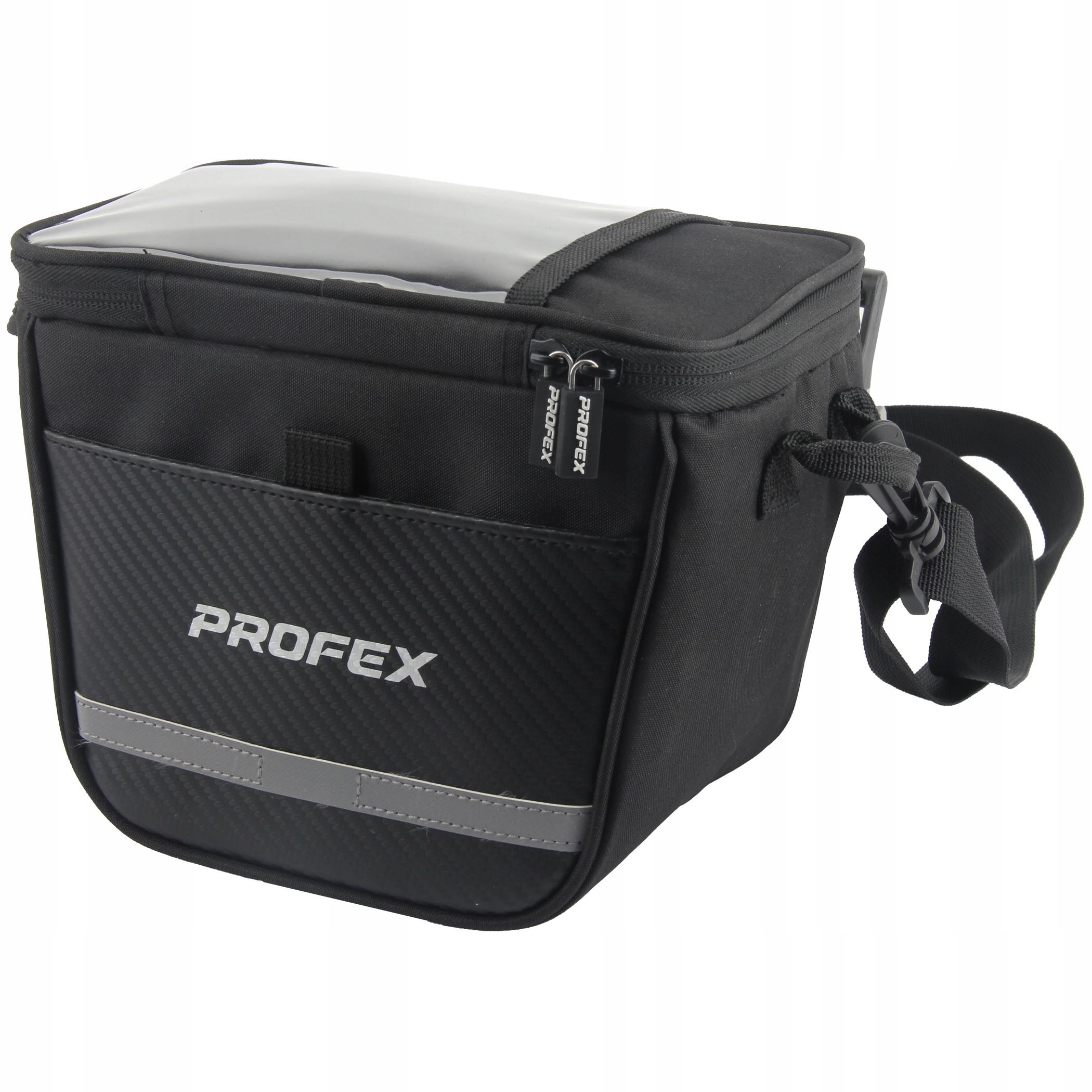 Sakwa Rowerowa na KIEROWNICĘ Torba Rowerowa ODPINANA NA KLIPS Profex ...