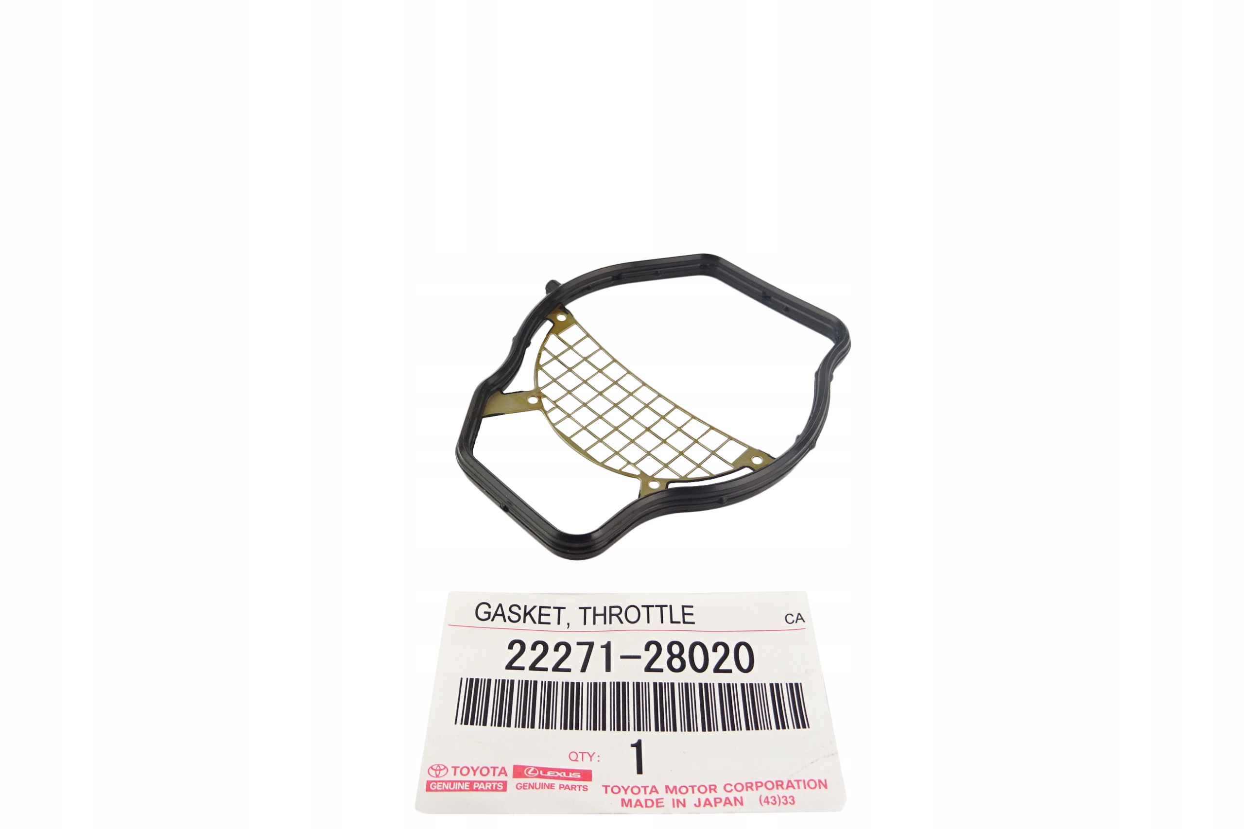 TOYOTA AVENSIS CAMRY PICNIC USZCZELKA PRZEPUSTNICY 22271-28020 oryginał ...