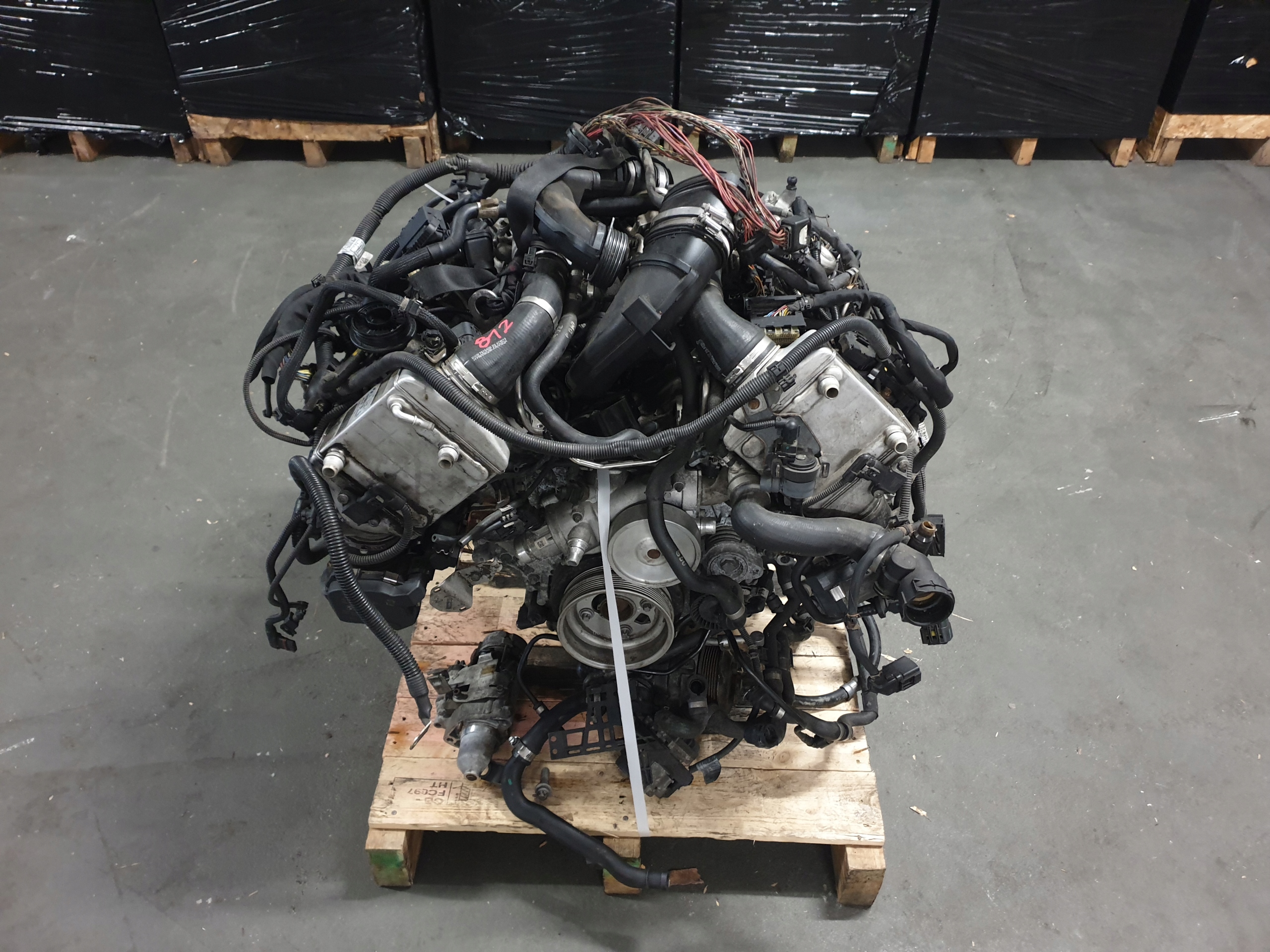 SILNIK BMW F15 F16 X5M X6M 4.4 S63B44B KOMPLETNY 2019+ S63B44B S63 B44 ...