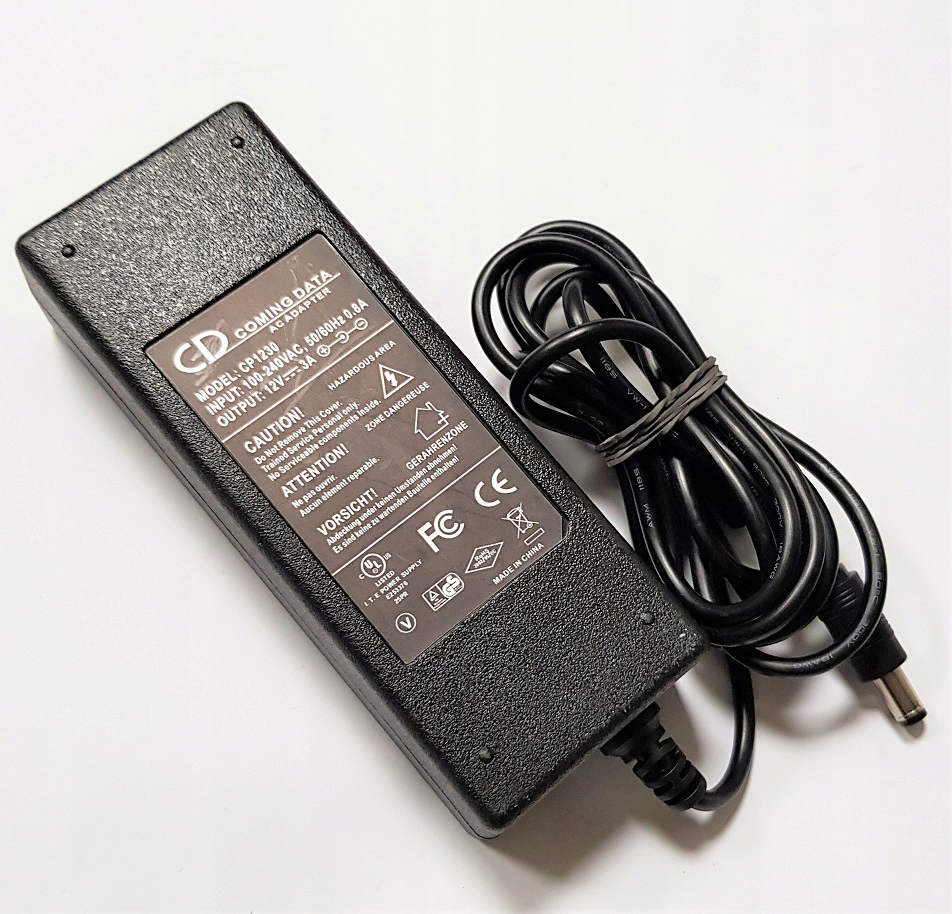 ZASILACZ CD COMING DATA 12V 3A CP1230 5.5x2.5mm - Sklep, Opinie, Cena w ... ZASILACZ CD COMING DATA 12V 3A CP1230 5.5x2.5mm - Sklep, Opinie, Cena w ...