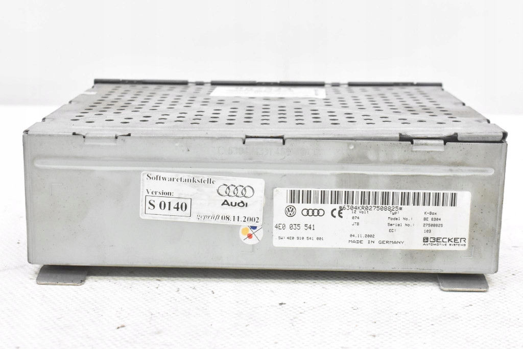 TUNER RADIA 4E0035541 4E0910541001 AUDI A8 D3 02-05 za 100.00PLN z Starorypin Rządowy - Allegro ...