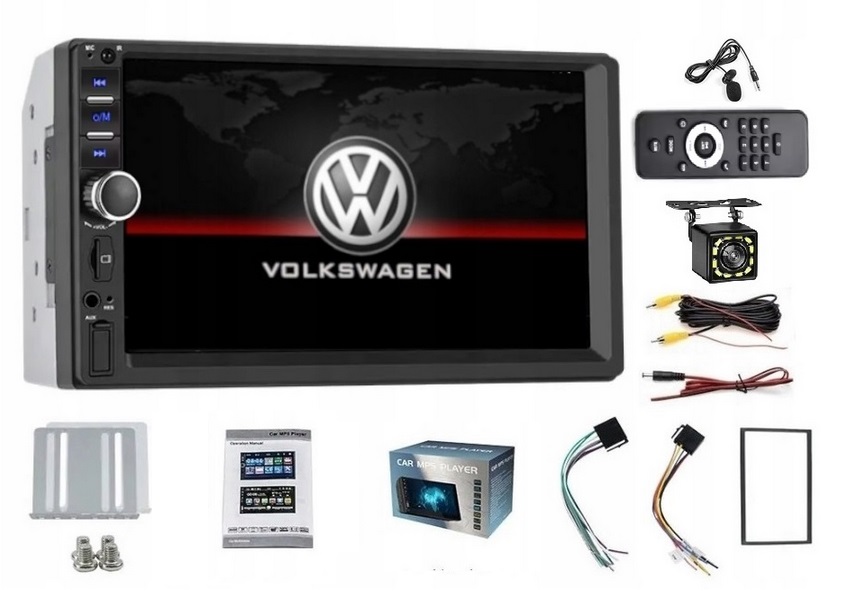 RADIO GPS VW PASSAT B5 GOLF 4 POLO 4 VW T5 USB CARPLAY ANDROID AUTO KAMERA - Sklep, Opinie, Cena ...