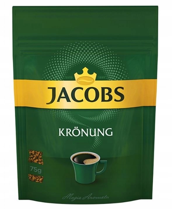 Kawa rozpuszczalna Jacobs Krönung 75 g (8711000520680) • Cena, Opinie • Kawa rozpuszczalna ...