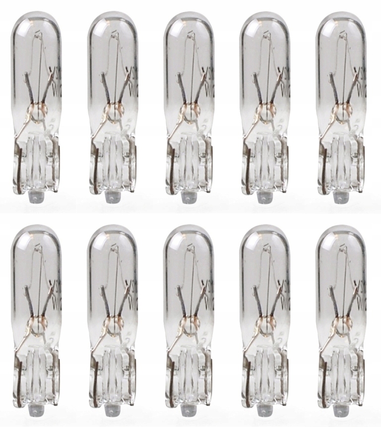 Żarówka W2W 12V ŻARÓWKA PODŚWIETLENIA TABLICY T5 1 5901508523679 za 8 ...