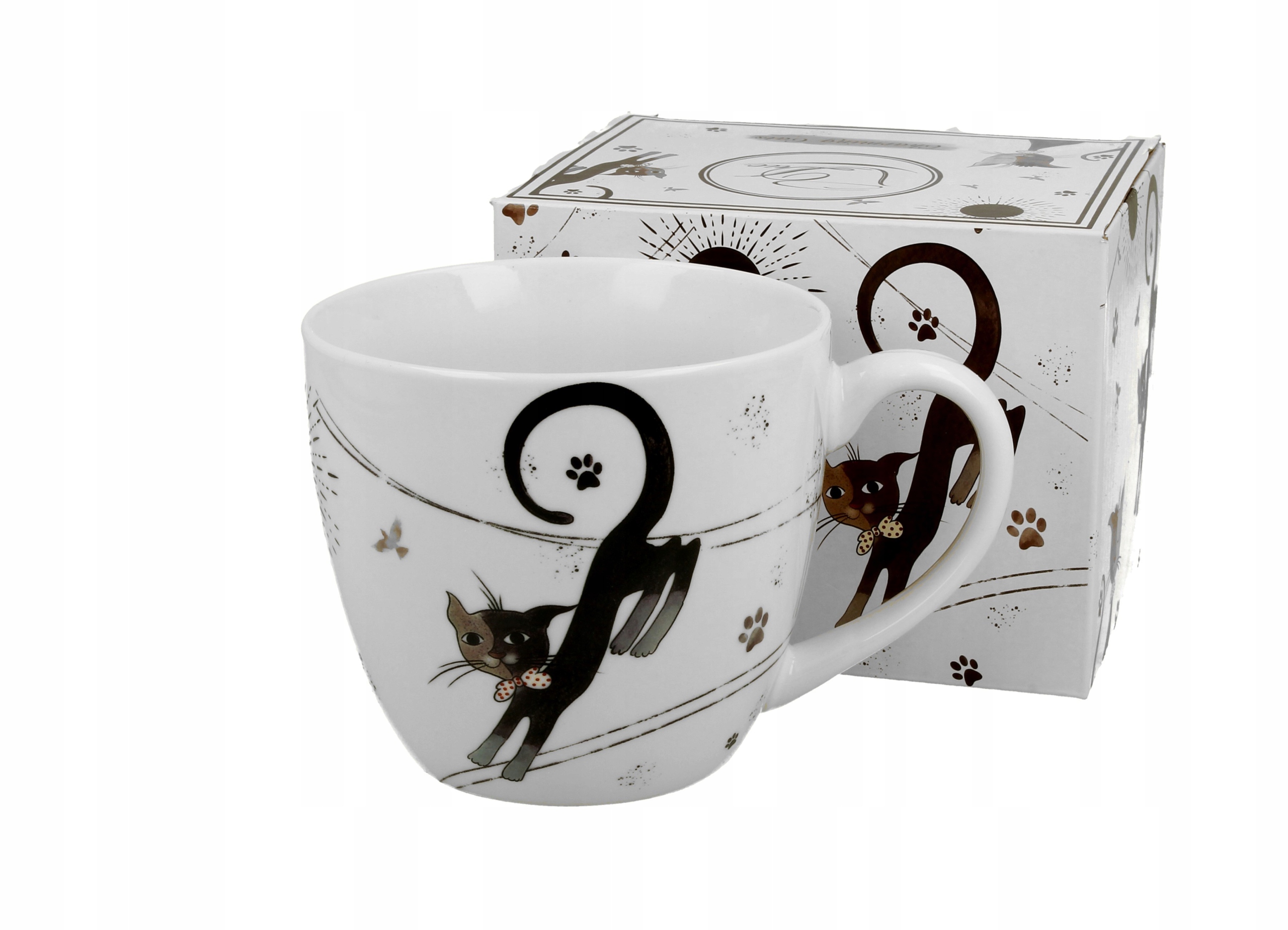 Kubek Duo CHARMING CATS porcelana 460 ml (5902693930921) • Cena, Opinie ...