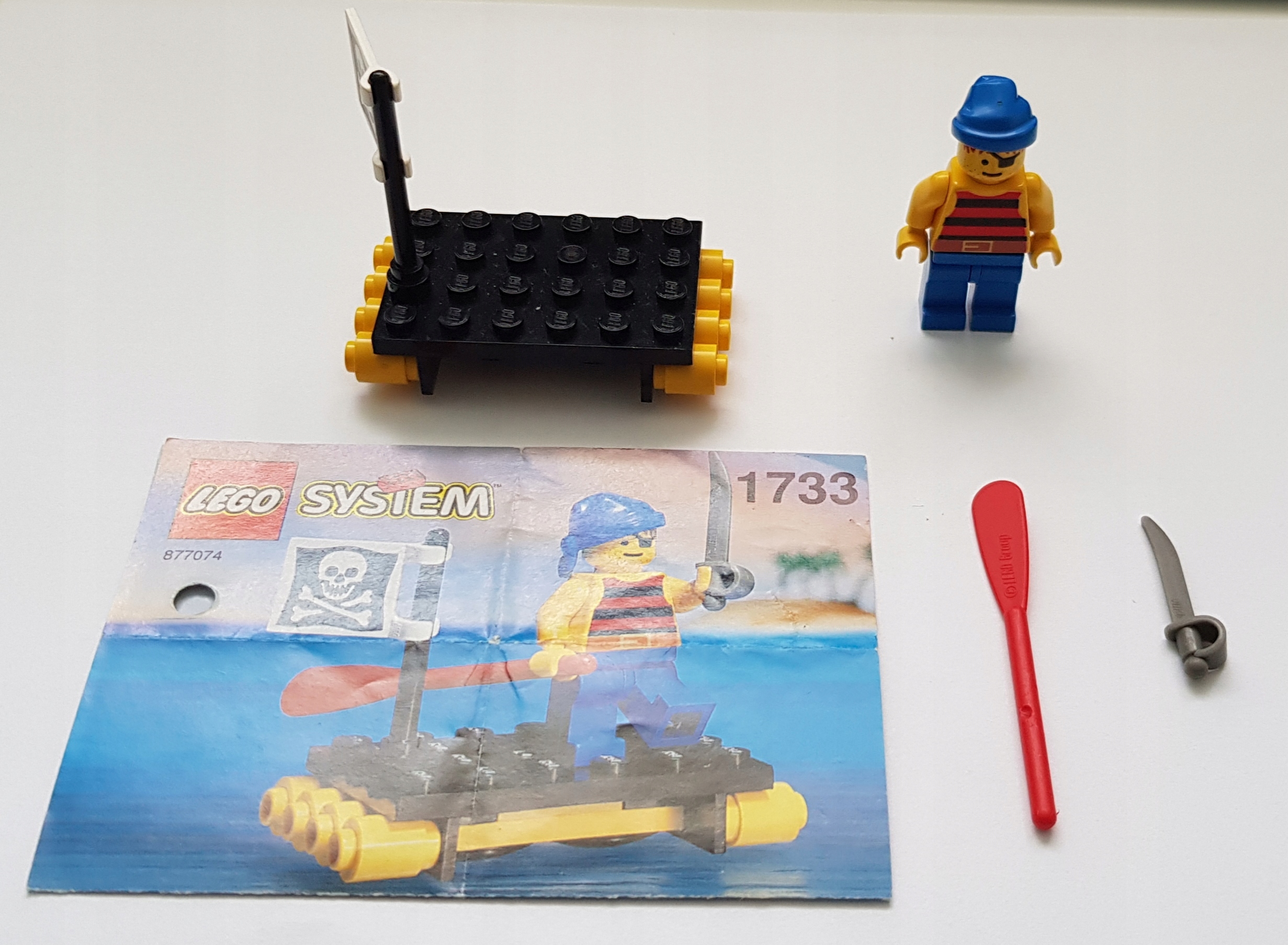 Lego Pirates 1733 Pirates I Shipwrecked Pirate | Kraków | Kup teraz na ...