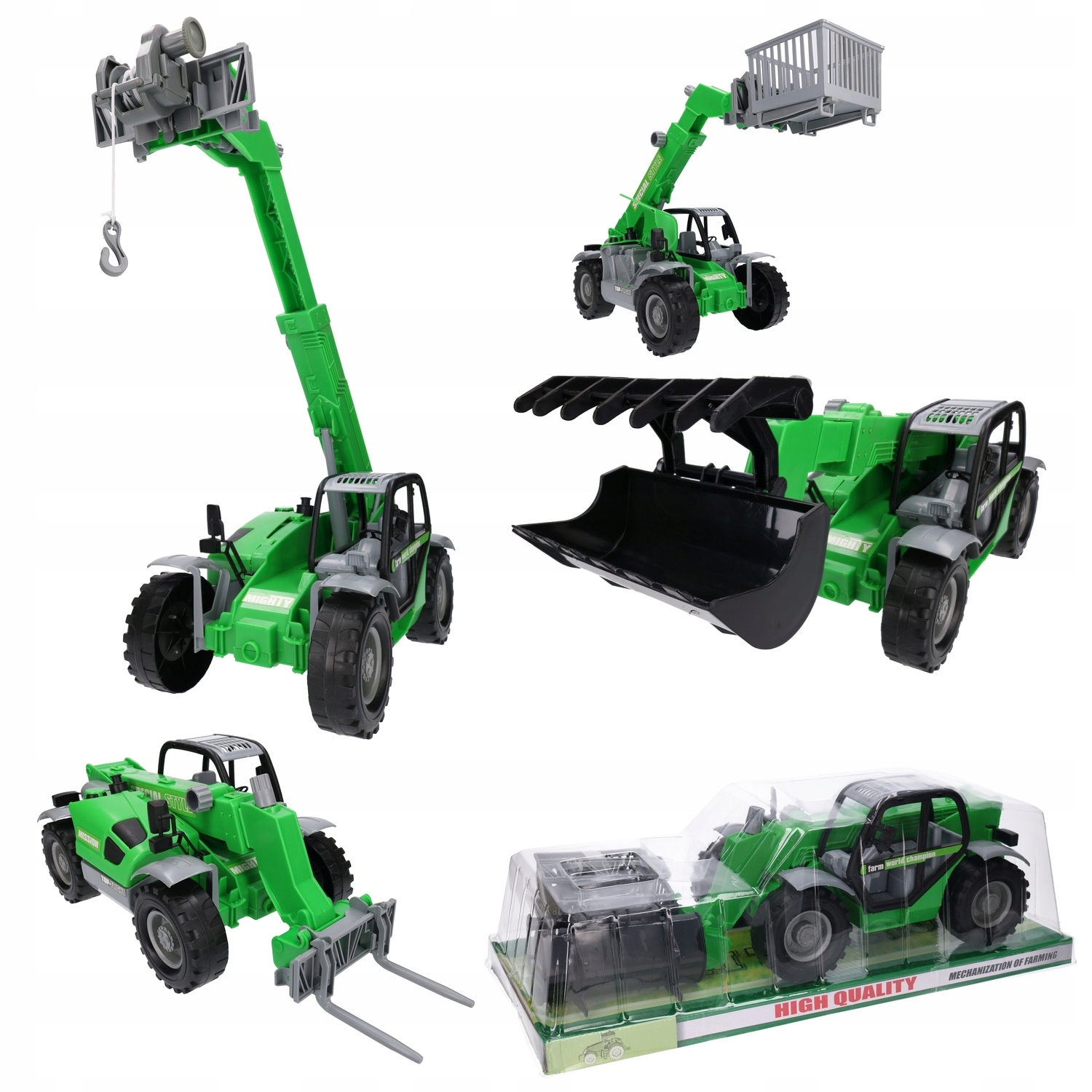 Manitou Ladowarka Teleskopowa - Niska cena na Allegro