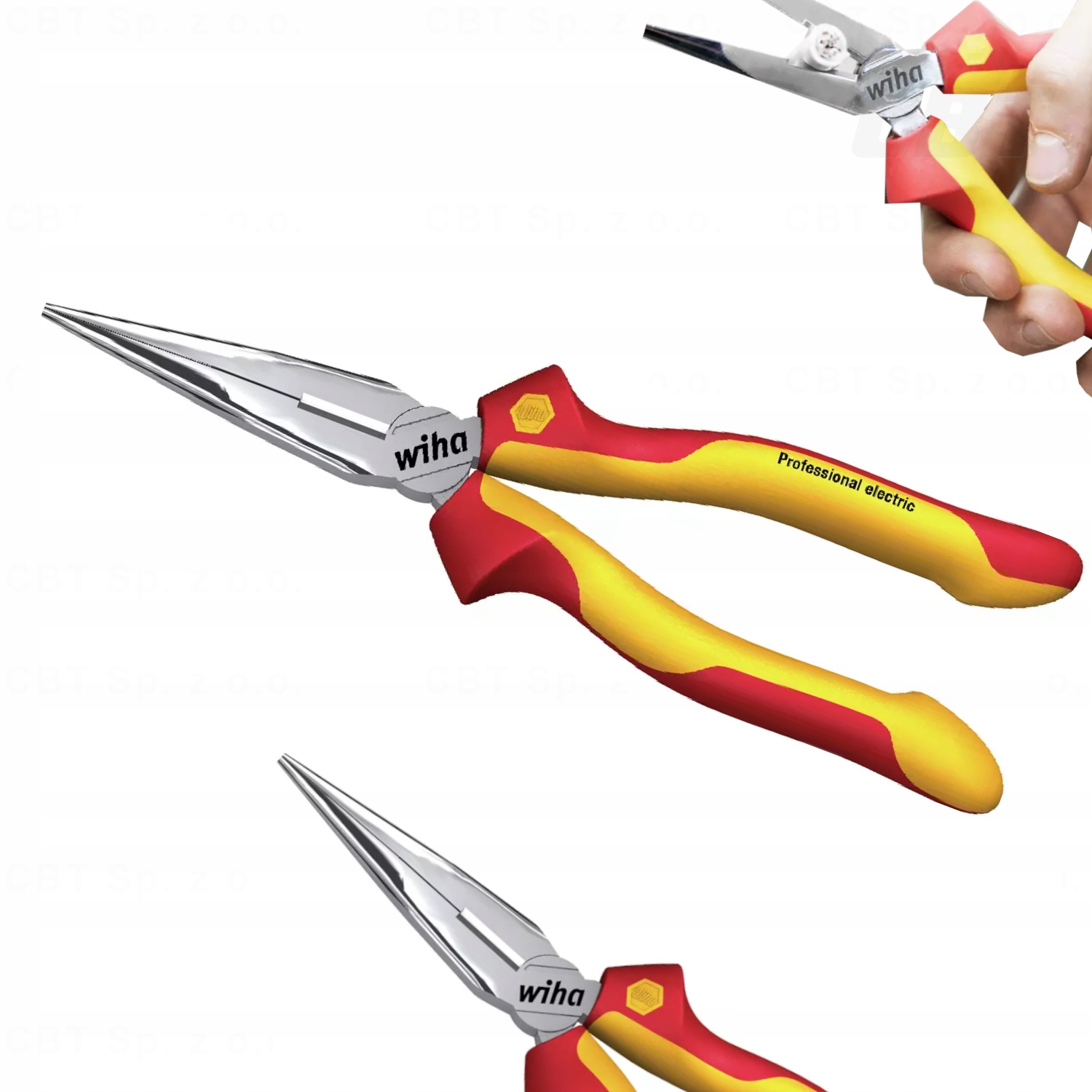 Szczypce półokrągłe z ostrzem Wiha 26720 160 mm (4010995267209) • Cena ...