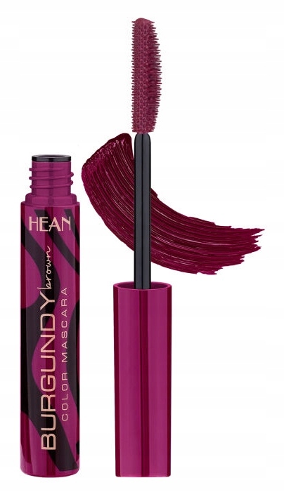 HEAN Color Mascara TUSZ DO RZĘS Burgundy Brown - porównaj ceny - Allegro.pl