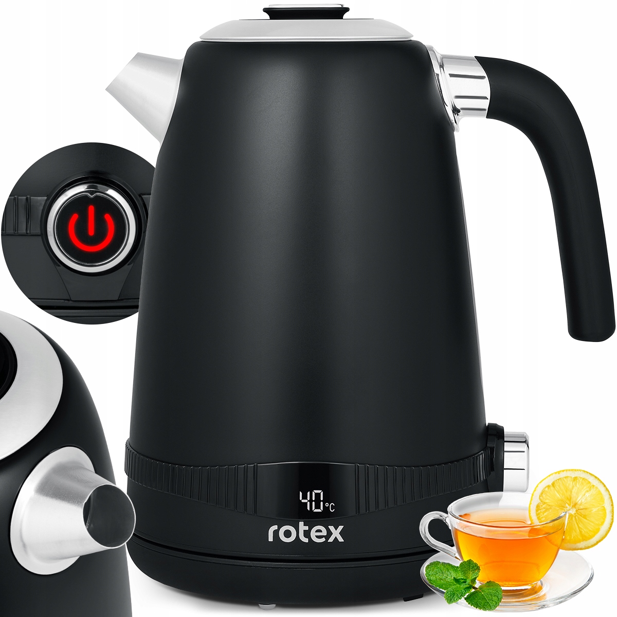Rotex Czajnik Elektryczny Rkt79-s Smart w Czajniki elektryczne - AGD do kuchni - sklep Allegro.pl